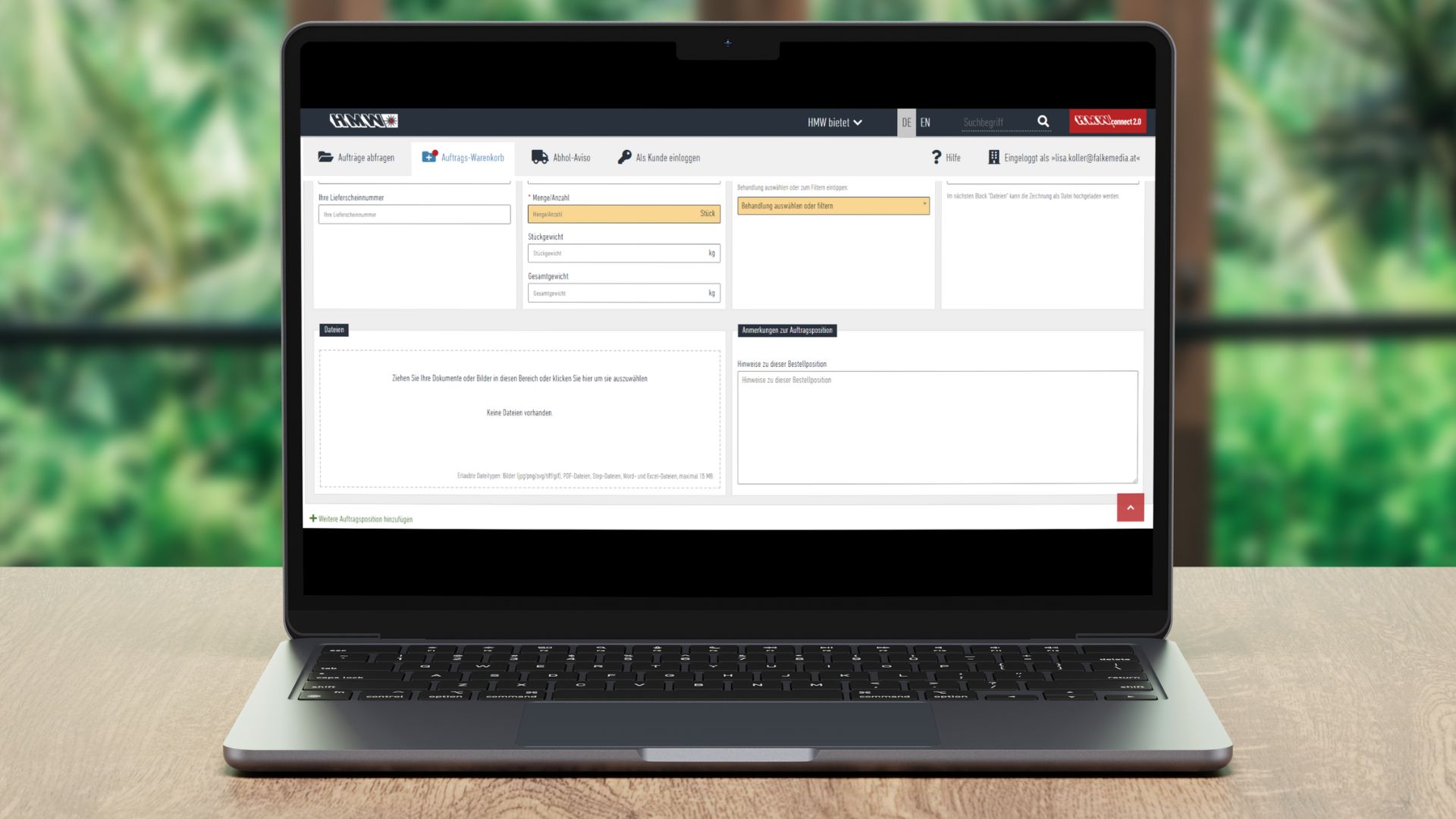 HMW.connect Updates: Noch einfacher, noch praktischer! - HMW Härterei ...
